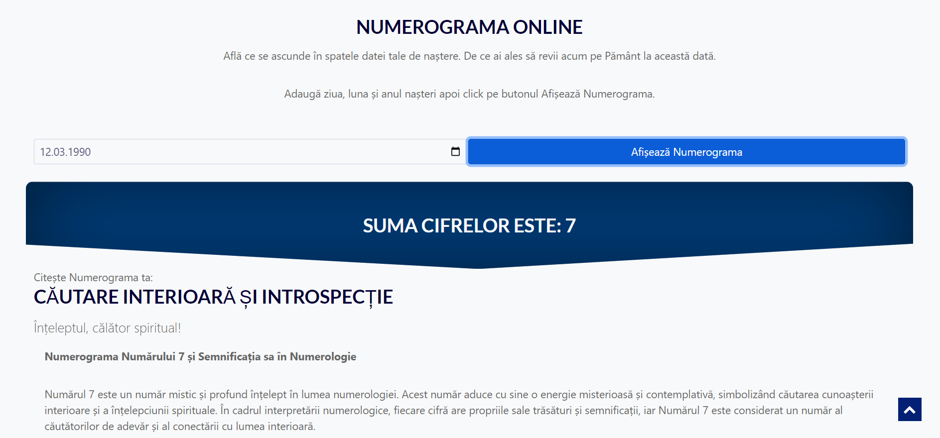 Cum se calculează numerograma pe baza zilei de naștere